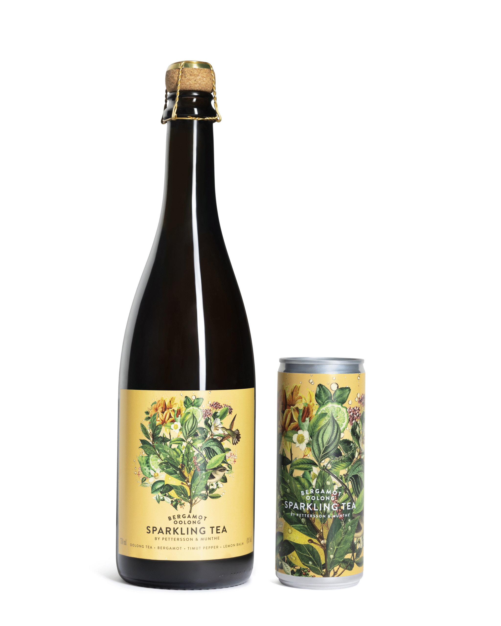 Bergamot Oolong - Pettersson & Munthe Non alcoholic Sparkling Tea